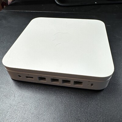 Apple A1408 AirPort Extreme Base Station 802.11n Wireless Router w/USB ...