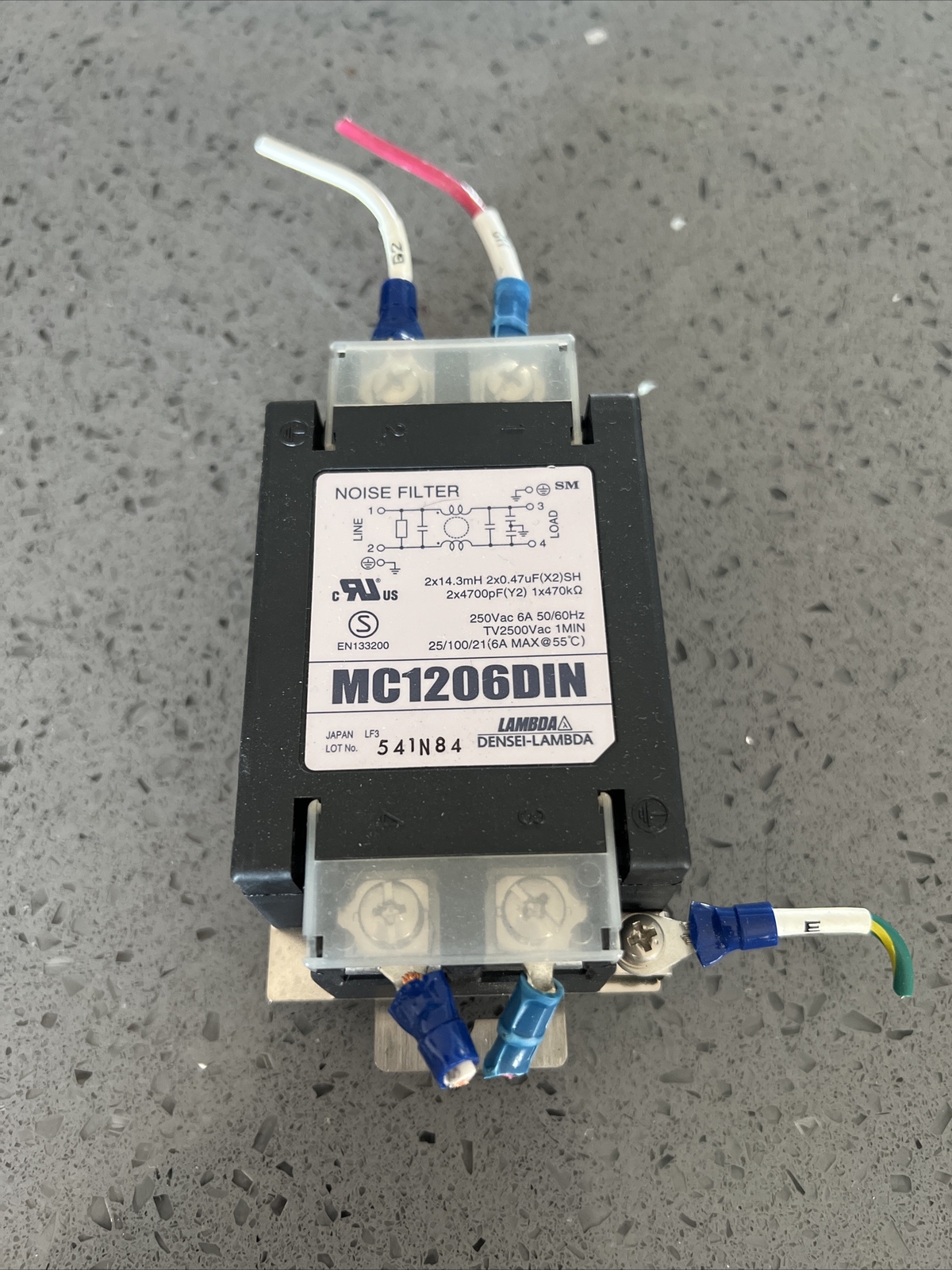 Used Lambda Noise Filter MC1206DIN with warranty Free Shipping | eBay