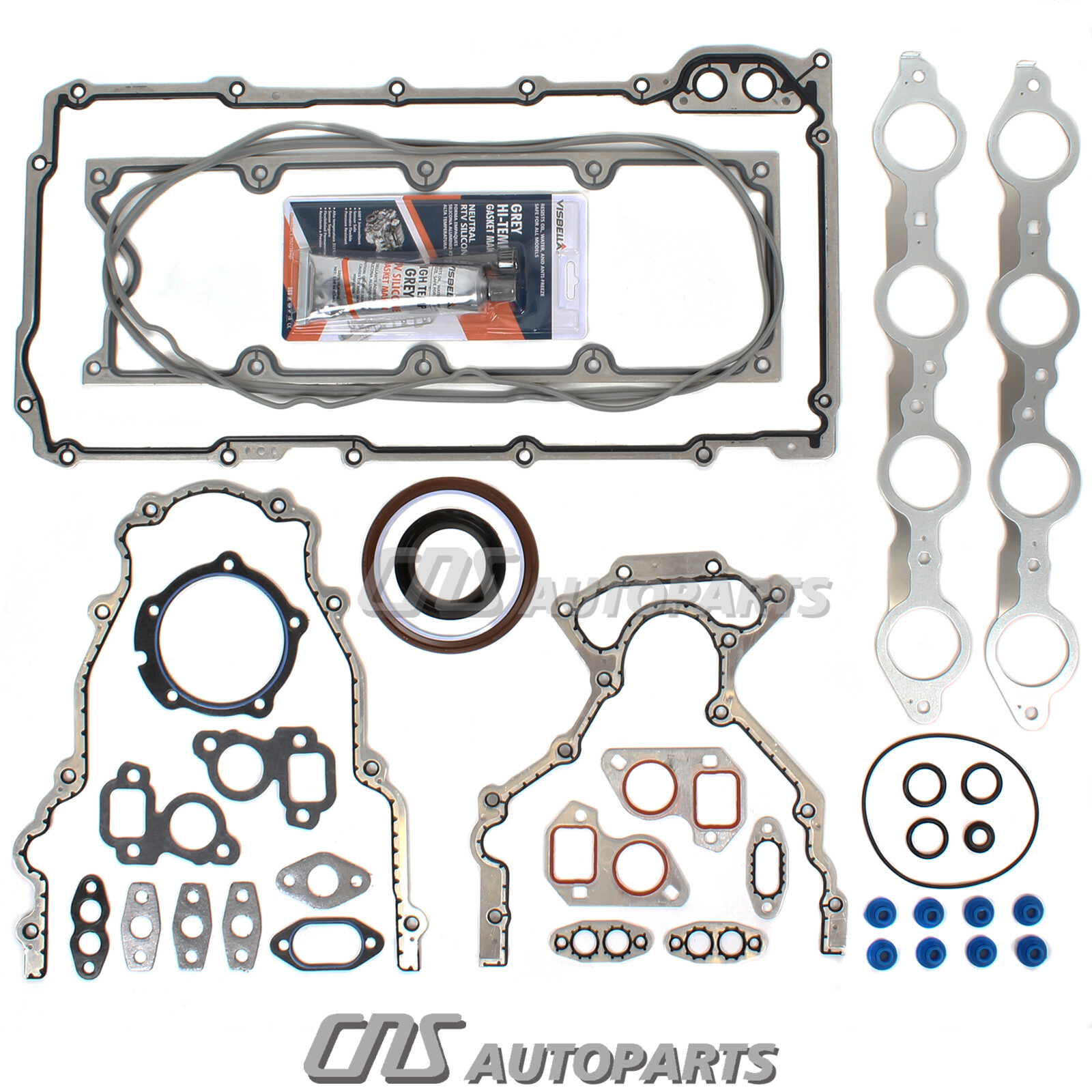 GEN III LS Gasket Set Kit For GMC LS1 LS2 LS3 LS4 LS5 LS6 4.8L 5.3L 5 ...
