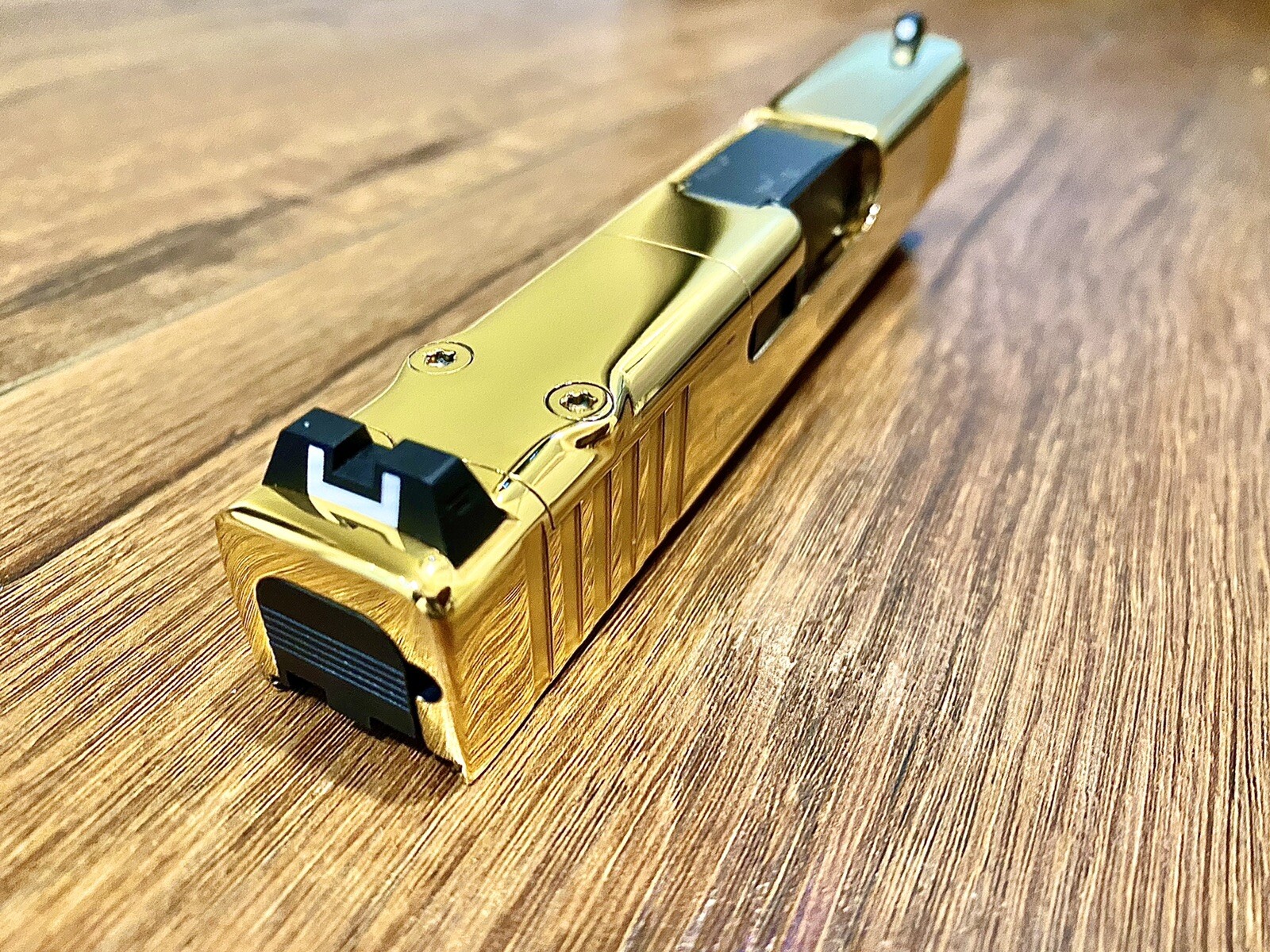 NEW OEM G43x MOS RMR Cut Complete 24k Gold Plated Mirror Polish Slide ...