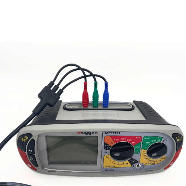 UK 13A MAINS TEST LEAD PLUG CORD - Megger MFT1720 & MFT1721 - SAME DAY ...