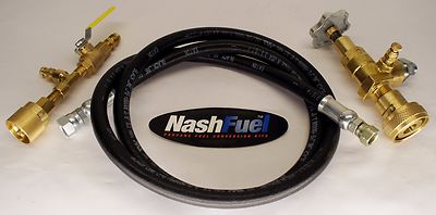 1-3/4" ACME TO FORKLIFT LIQUID PROPANE TRANSFER KIT TANK FILLER FILL ...