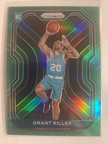 2020 Prizm Green Grant Riller RC Rookie Card | eBay