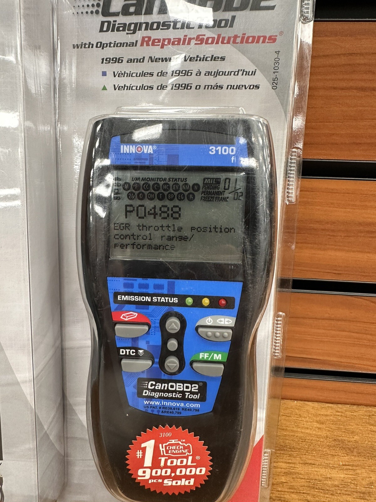 Innova 3100 Diagnostic Scan Tool Code Reader With ABS and Battery ...