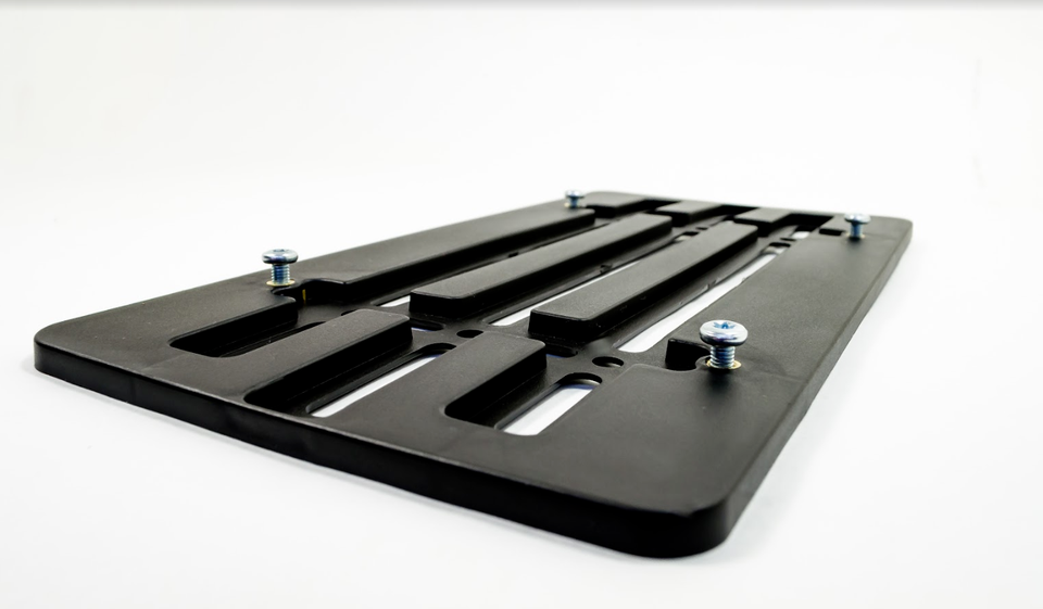 License Plate Holder Mounting Relocator Adapter Bumper Bracket for ...