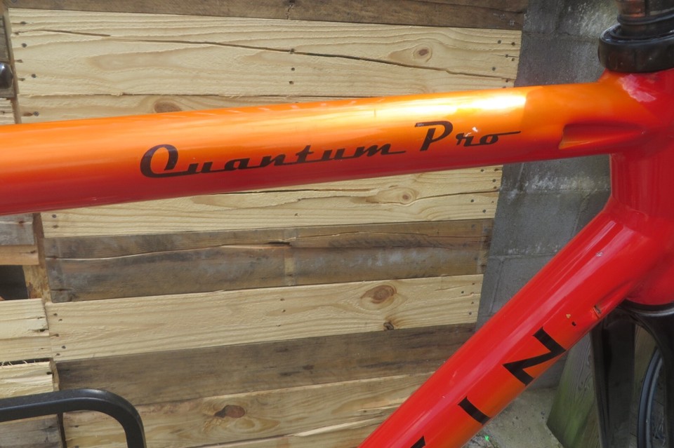 KLEIN QUANTUM PRO FRAMESET 58cm Carbon Fork Sedona Orange Beautiful 2 ...