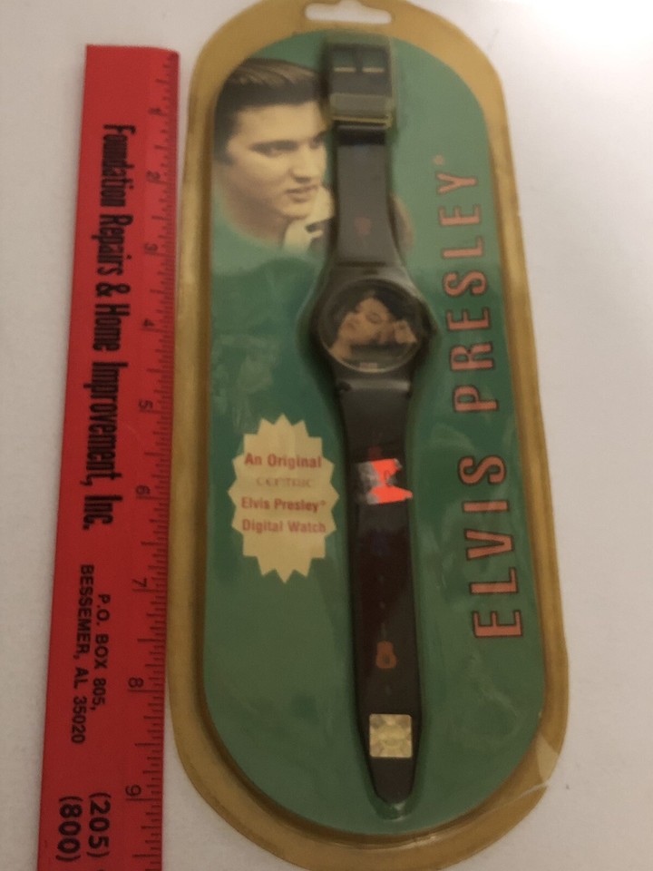 Elvis Presley Young Elvis Watch Centric 2005 Black Sealed | eBay