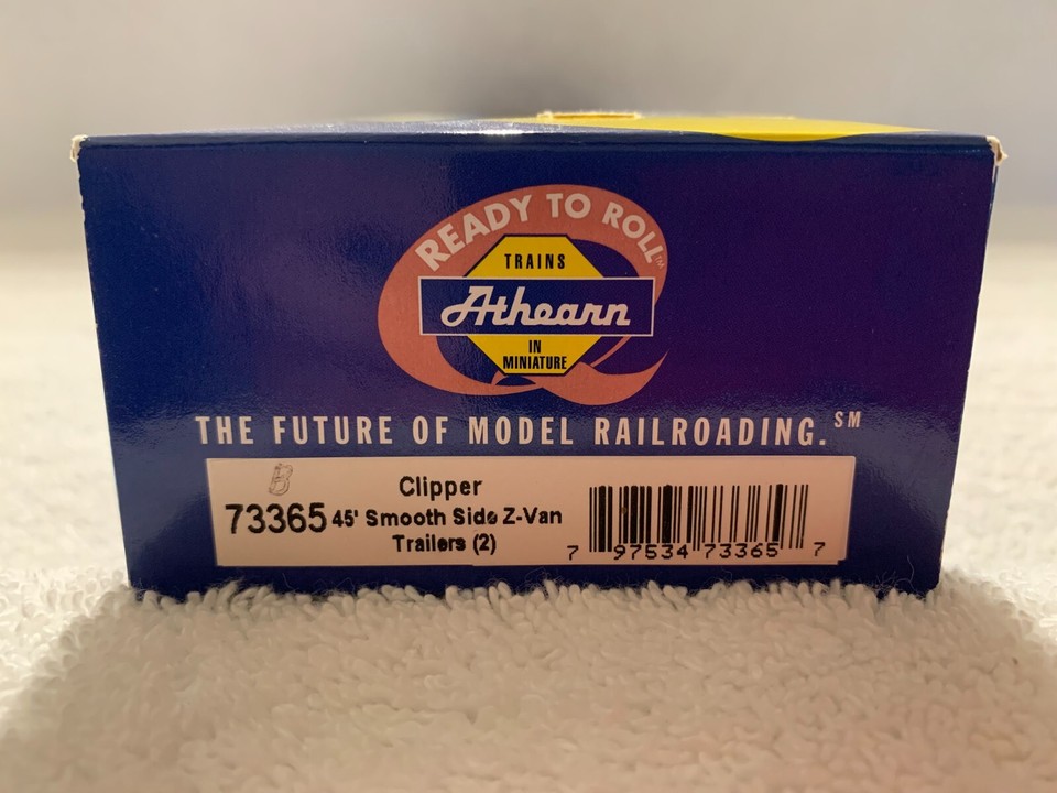 Athearn HO Scale Ready To Roll 40' & 45' Vans and Trailers each sold ...
