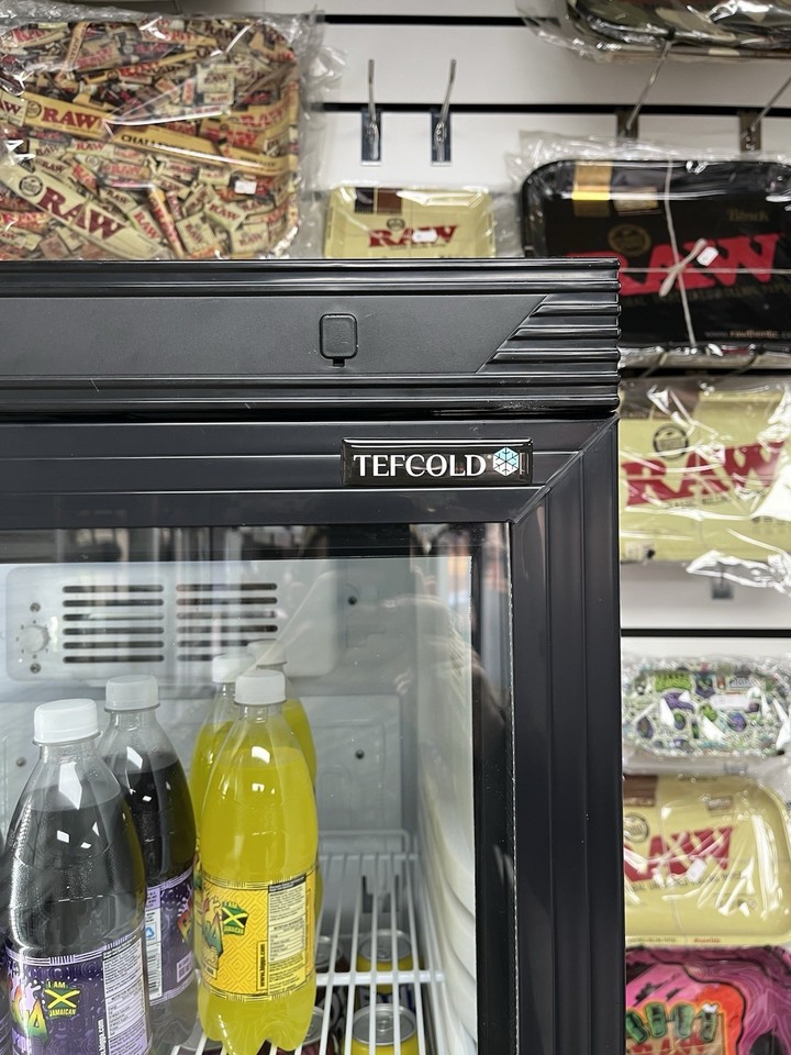 Tefcold Commercial Display Fridge Chiller 60x60x184 Single Glass Door ...