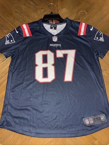 Nike On Field NFL New England Patriots Rob Gronkowski #87 Jersey YTH ...