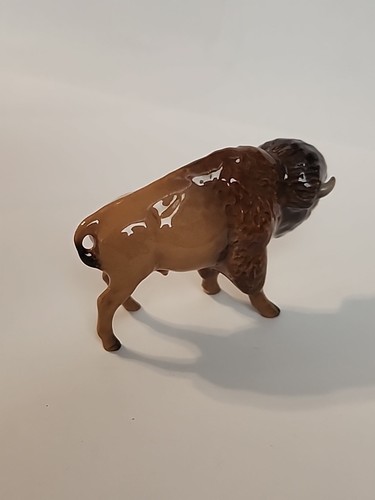 Vintage Hagen Renaker Miniature Bison Buffalo Figurine | eBay
