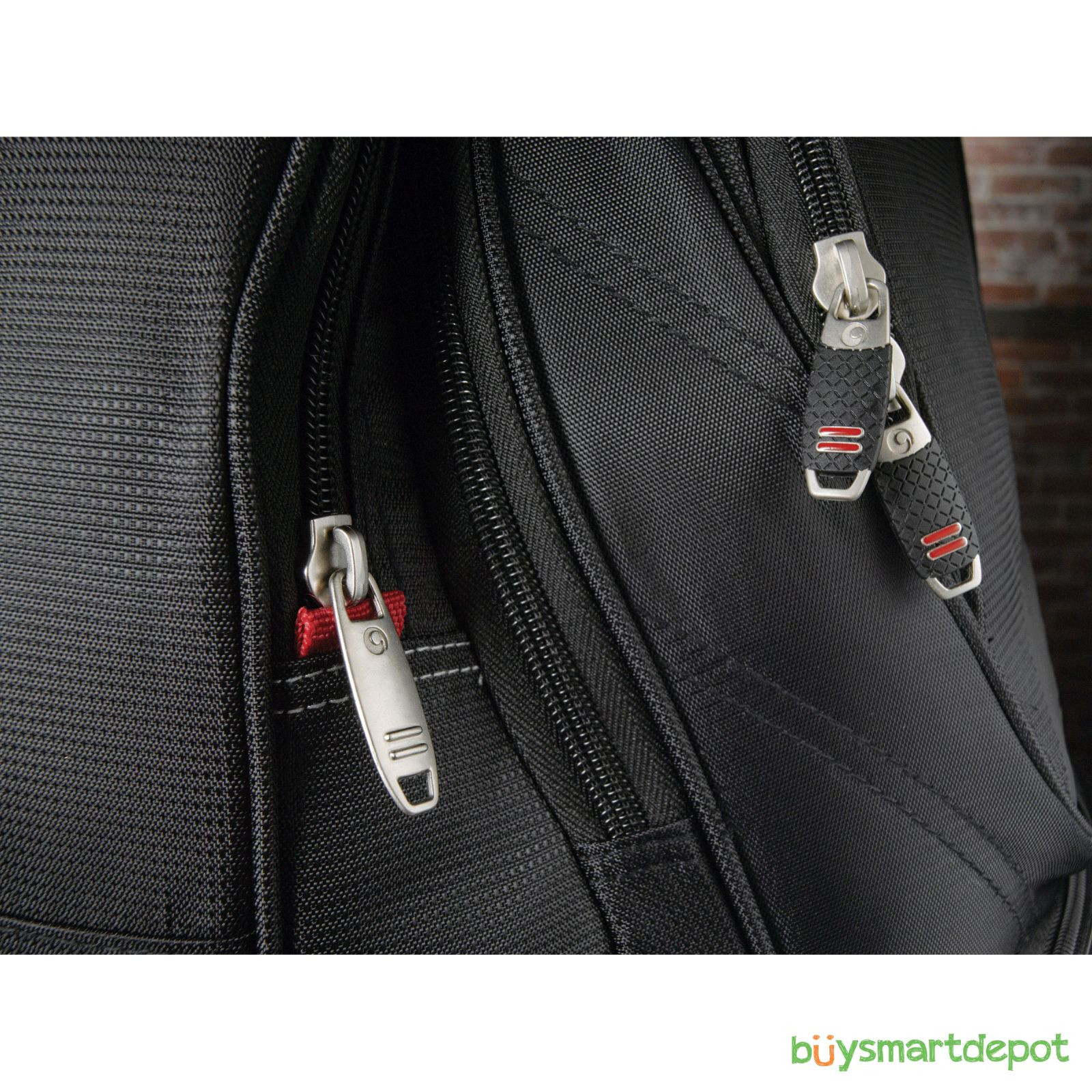 Black Zippered elleven™ TSA Check Point Friendly 17" Computer College ...