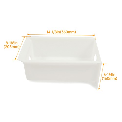 For W10850492 Refrigerator Ice Bucket Container For Whirlpool Kenmore ...