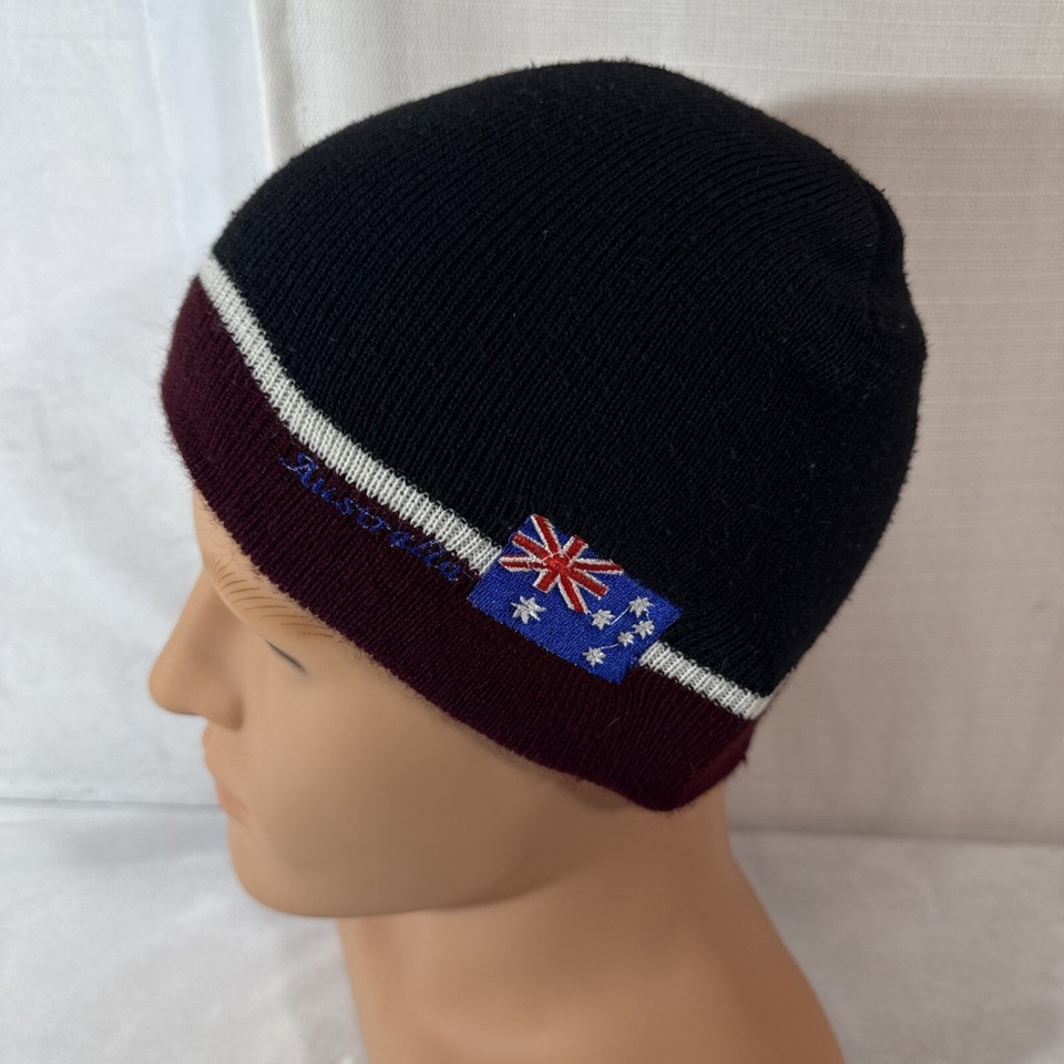Lightweight Embroidered AUSTRALIA Flag Country Beanie Hat CAP ...