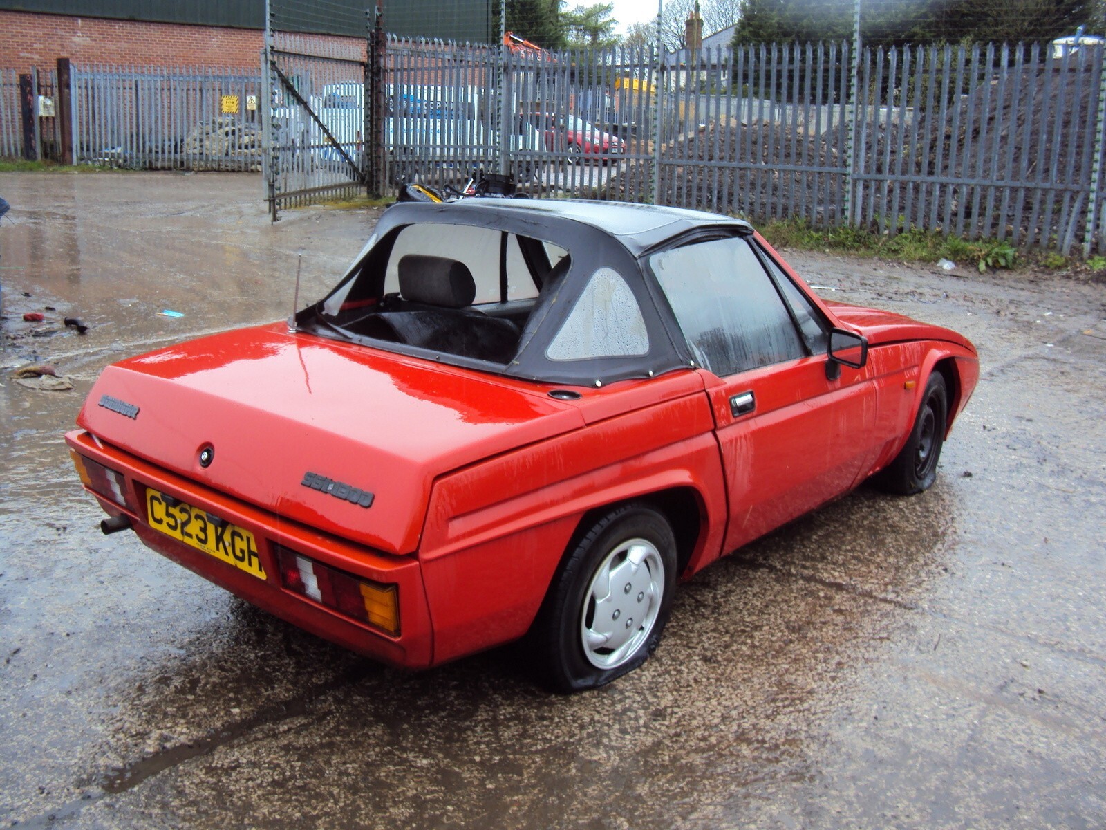 1986 Reliant Scimitar SS1 1.3 Petrol PARTS / SPARES Bare Chassis with ...