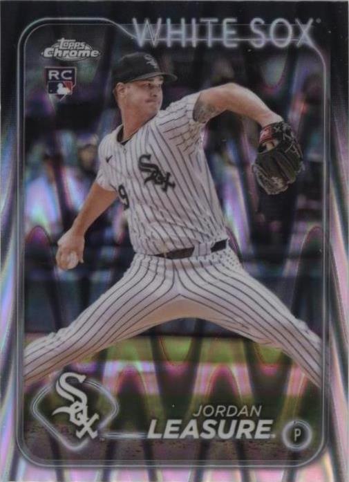 2024 Topps Chrome Update Series - Jordan Leasure #USC94 RayWave ...