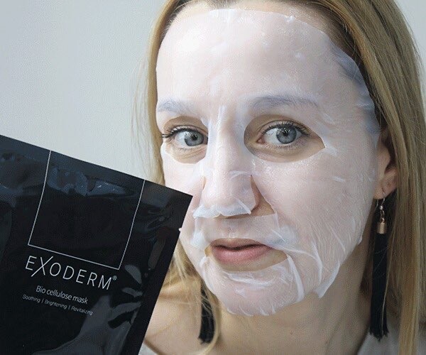 EXODERM Bio Cellulose Face Mask (5/10 Sheets) K-Beauty Anti-Aging ...