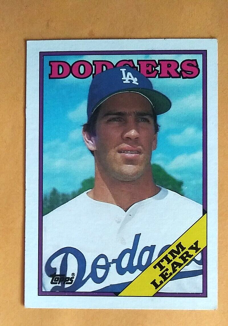 1988 Topps Baseball Card Tim Leary Los Angeles Dodgers #367 | eBay