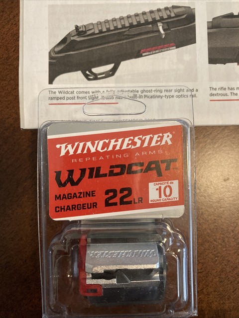 Winchester Wildcat 10 Rd 22 LR Factory Rifle Magazine # 112028022 for ...