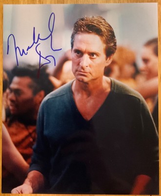 Michael Douglas Signed Autographed Color 8x10 Photo JSA COA Basic ...