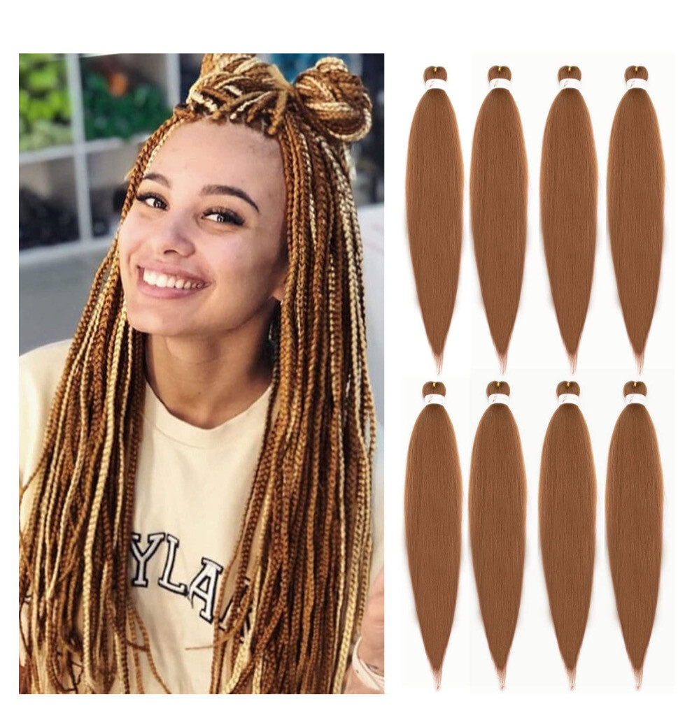 SEVALLURESHOP Pre Stretched Braiding Hair Extensions Braids Dreads ...