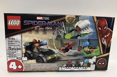LEGO 76184 Marvel Spider-Man vs. Mysterio’s Drone Attack Building Kit ...
