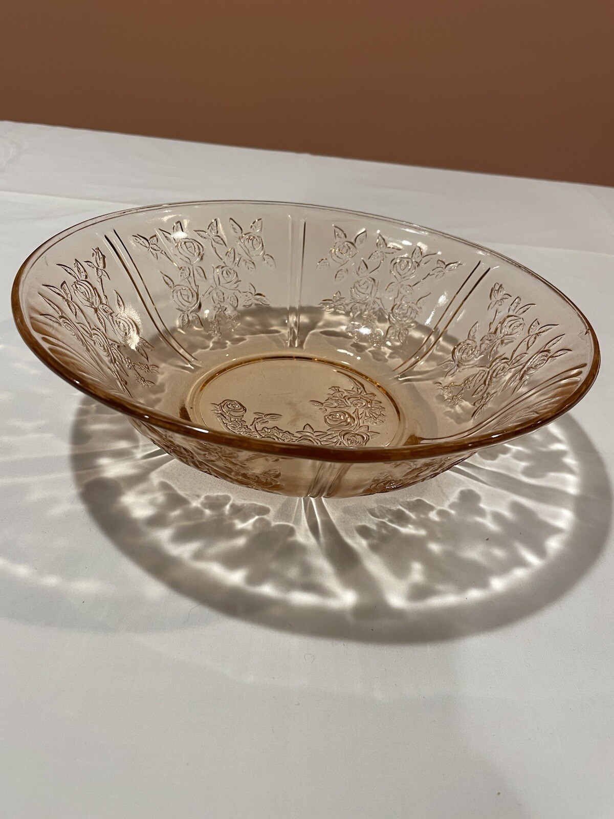Pink Depression MacBeth Evans Dessert Set, Sharon Serving Bowl, Daisy ...