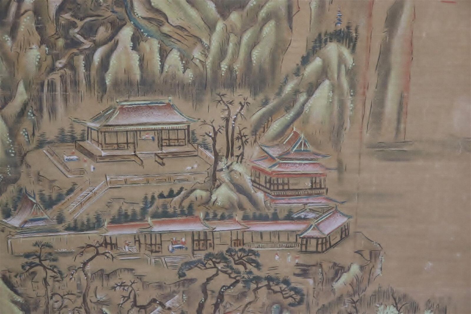 Vintage Chinese Signed Framed Watercolor Ink (lot of 2) Chinese ...