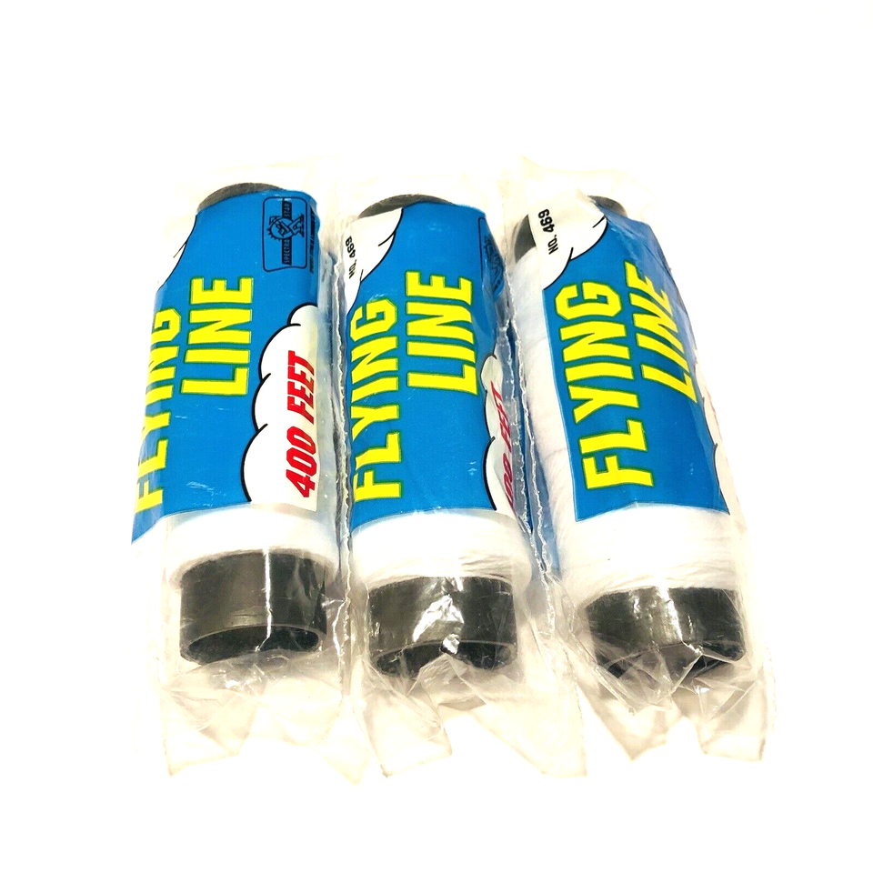 Vintage Kite Flying Line String 400 Feet Spectra Star Toy Biz 1996 Lot ...