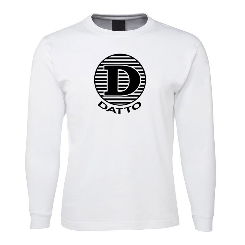 New Black Datto Datsun Long Sleeve T Shirt 100% Cotton Size S -5XL | eBay