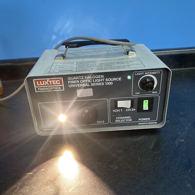 Luxtec Series 1300 Fiber optic light source bright lamps | eBay