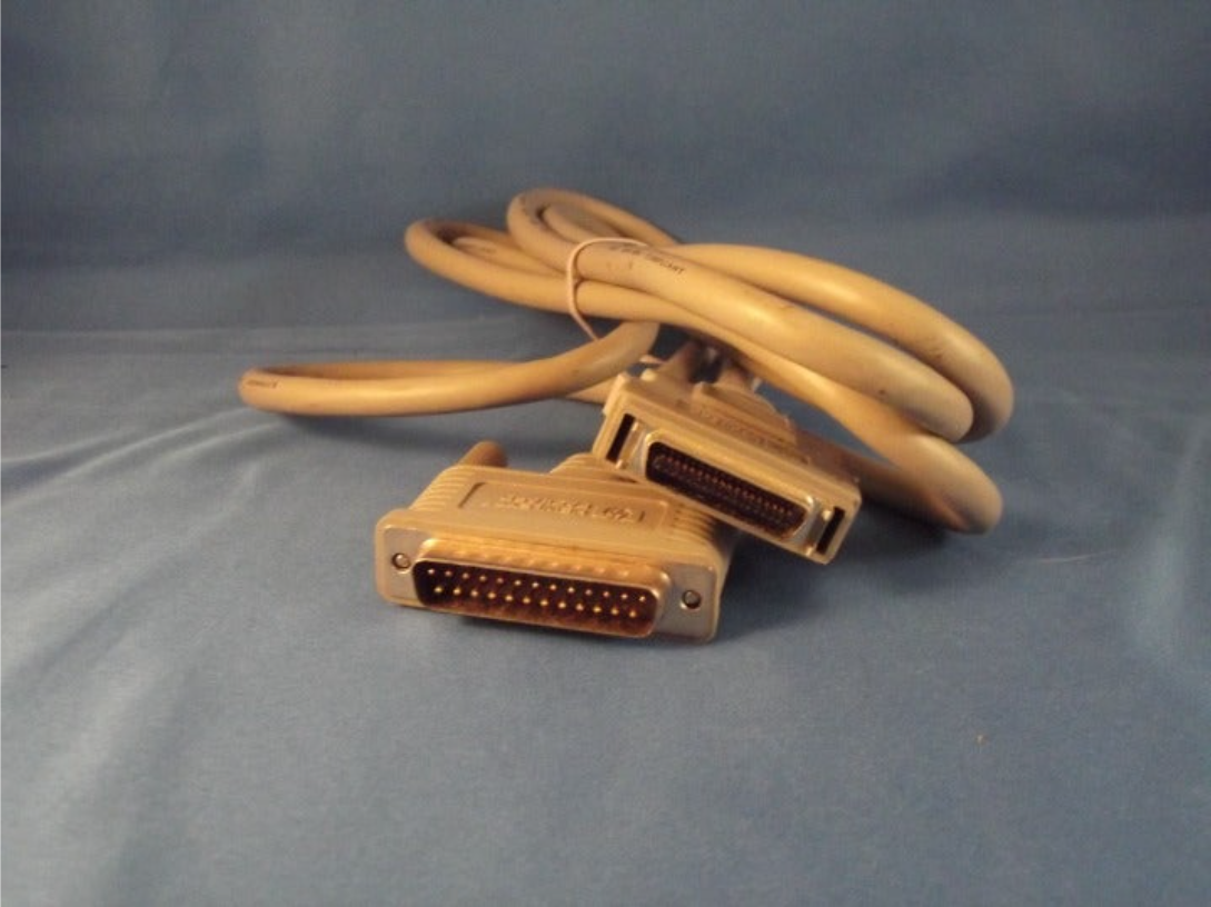 HP 6ft DB25M- Micro Centronics 36-Pin Female Parallel Printer Cable ...