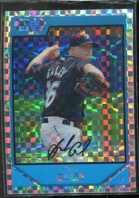 2007 Bowman Chrome Draft Draft Picks X-Fractors BDPP39 Frank Gailey RC ...