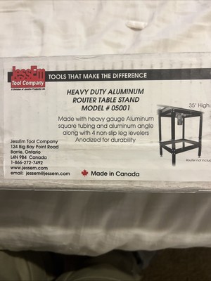 JessEm 05001 Aluminum Router Table Stand. Made in Canada. | eBay