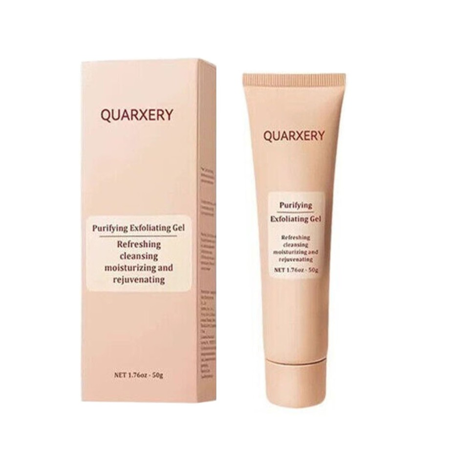 50g Purifying Exfoliating Gel, Quarxery Purifying Cream for Face & Body ...