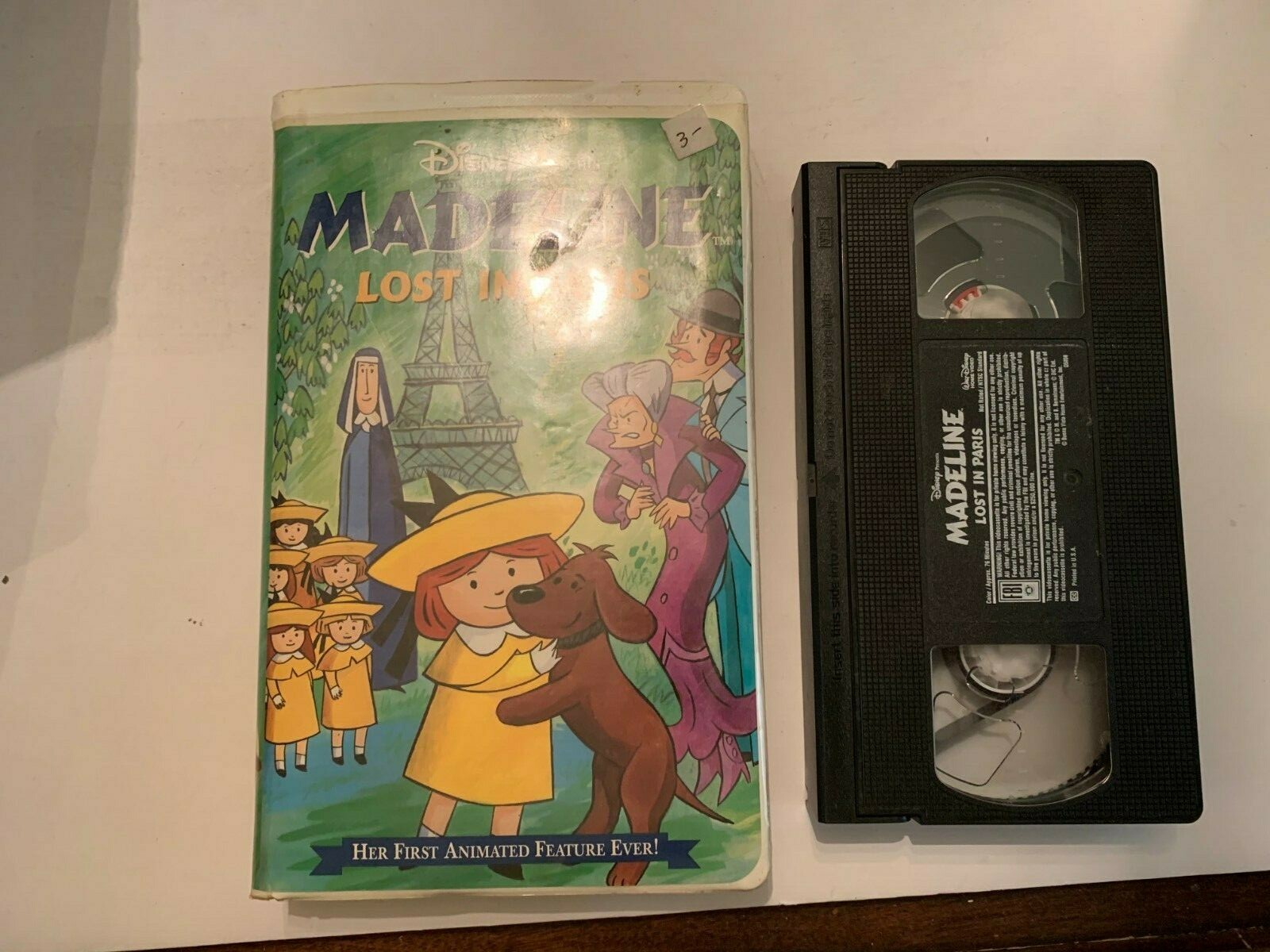 Walt Disney Madeline Lost In Paris VHS Video Tape | eBay