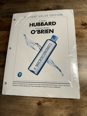 NEW Sealed Pearson MyLab Economics by Hubbard & O'Brien Access Code ...