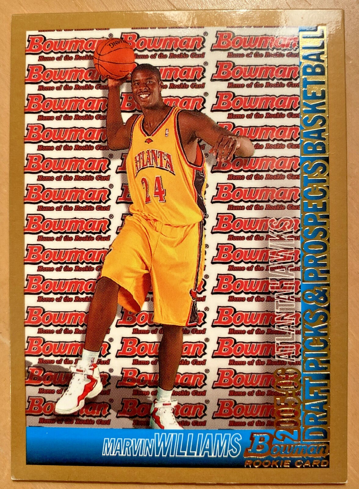 2005-06 Bowman Gold MARVIN WILLIAMS Rookie Card RC #140 | eBay