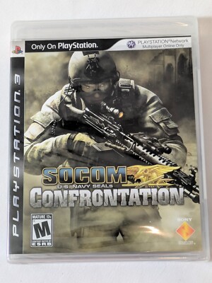 Ps3 SOCOM: U.S. Navy SEALs Confrontation (Sony PlayStation 3, 2008) New ...