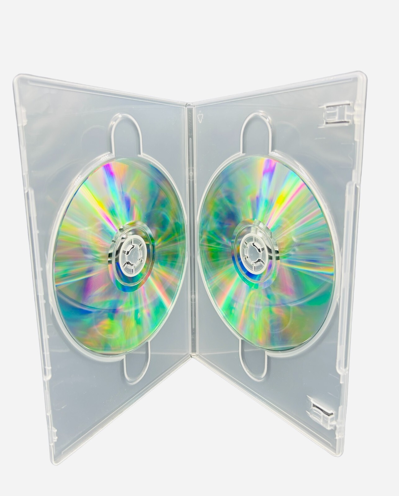 20 x Double Clear Slim DVD Replacement Transparent 7 mm Slim Plastic ...