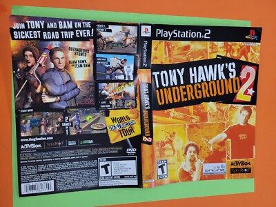 Tony Hawk's Underground 2 PS2 Case Art Only | eBay
