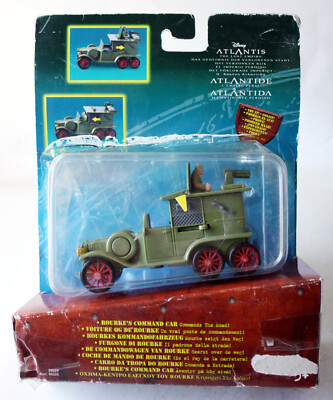 DISNEY ATLANTIS THE LOST EMPIRE ROURKE'S COMMAND CAR MATTEL 2000 NEW ...