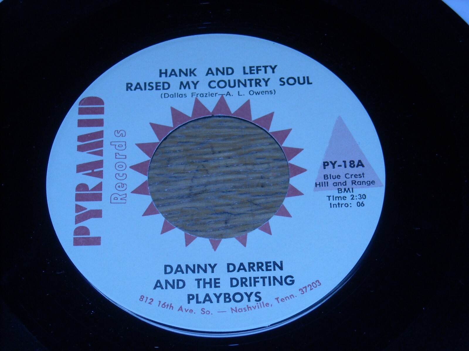 DANNY DARREN. TAKE THESE CHAINS FROM MY HEART / HANK & LEFTY RAISED ...