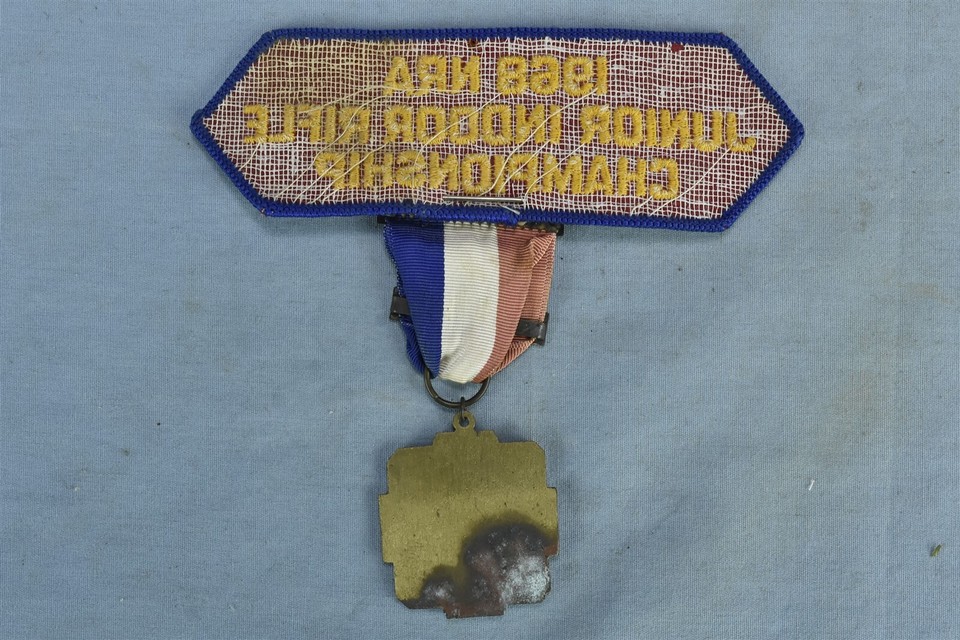 Vintage 1968 NRA NATL RIFLE JUNIOR INDOOR RIFLE CHAMPIONSHIP PATCH ...