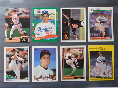 Jim Poole 8 Card Lot | eBay