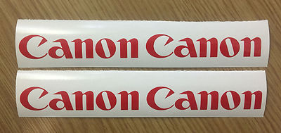 Canon Logo Decals / Stickers X4 | eBay UK