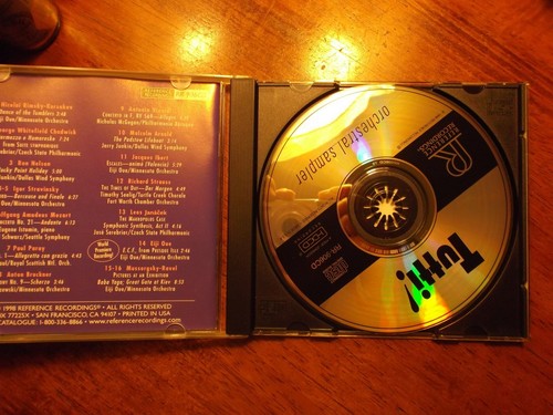 RR Tutti Orchestral Sampler,HDCD,CD,REFERENCE RECORDINGS | eBay