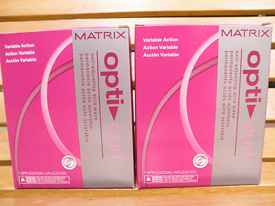 TWO MATRIX Opti Curl Variable Action Self-Adjusting Acid Wave Perm NEW ...