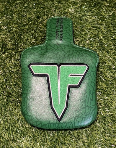 VERY RARE EP Tony Finau TF Foundation Green Mallet Putter Headcover | eBay