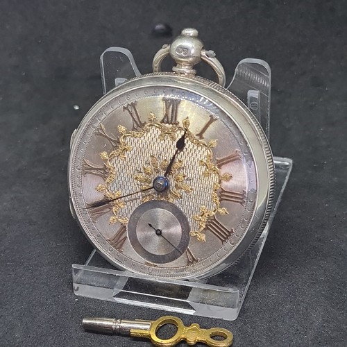 Fancy Antique Solid Silver Gents Fusee London Pocket Watch 1880 W/O ...